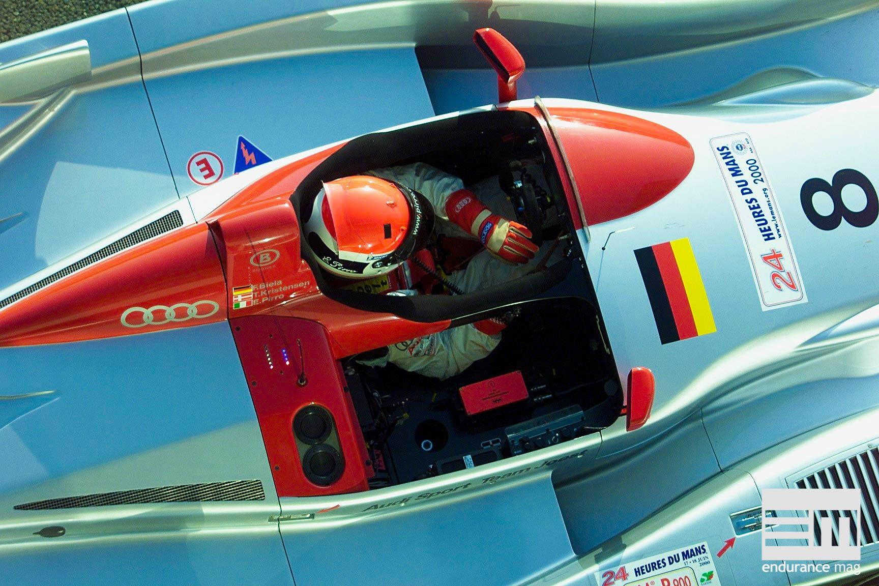 Audi R8 : Le Mans 2000, déjà la domination totale