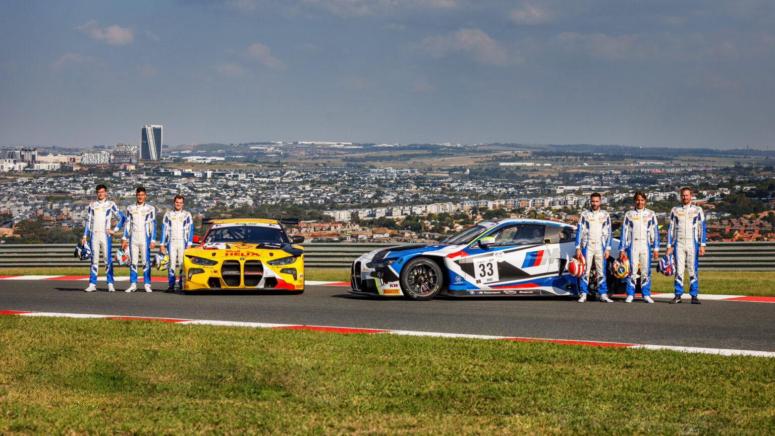 Objectif podium pour WRT aux 9 Heures de Kyalami avec les M4 GT3