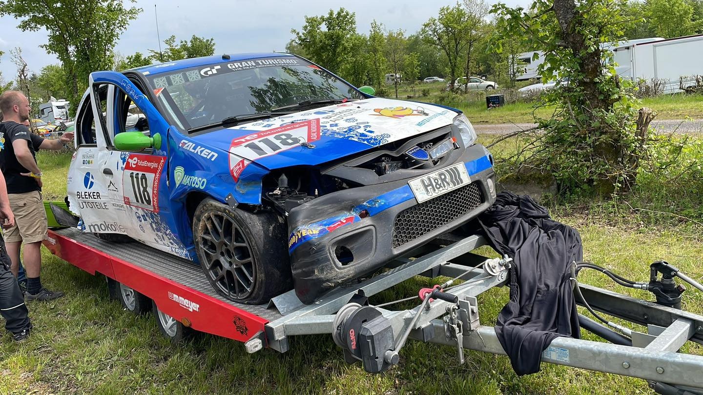 24h Nrburgring 2023 Dacia Crash